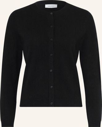 Darling Harbour Darling Harbour Strickjacke Aus Cashmere schwarz