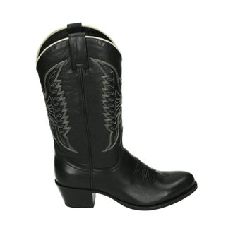 Sendra Western Lederstiefel Schwarz - - Shoes - Damen - Schwarzk - 41 EU