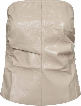 Co'Couture Femme, Tops, Beige, Taille: 36 FR Hauts sans manches