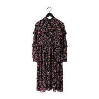 Notes du Nord Fabiola Lurex Midikleid - - Dresses - Damen - Mehrfarbig - XS