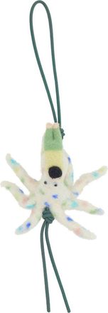 Loewe breloque Octopus en feutre - Blanc