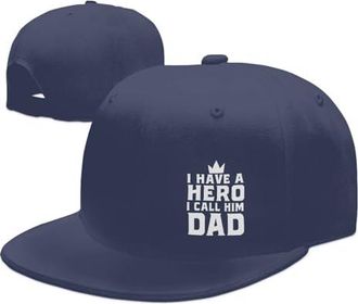 Generic JAi Un H&eacute;ros Que JAppelle Mon P&egrave;re. Homme Femme Casquette Hip Hop L&egrave;g&eacute;re Strapback Cap Mode Snapback Chapeau pour Trucker Adulte Golf