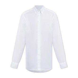 Etro Hemd mit besticktem Logo - - Shirts - Herren - Wei&szlig; - XL