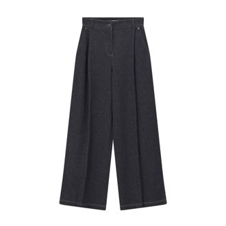 Max Mara Wide Leg Jeans Etereo - - Trousers - Damen - Blau - L