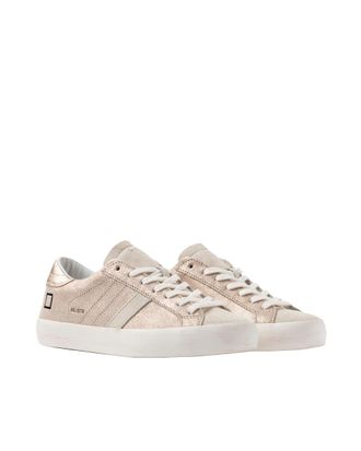 D.A.T.E. Hill Low Sneaker - Platinum