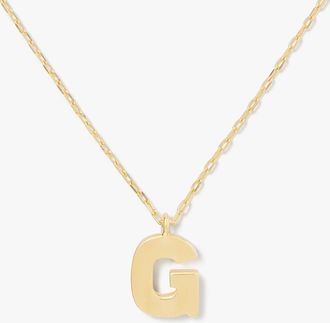 Kate Spade New York Kate Spade Kate Spade Fine Love Letter Anh&auml;nger Mit Initiale G f&uuml;r Frauen in Gold