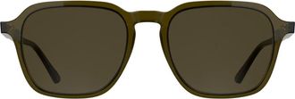 Calvin Klein unisex, Accessoires, Vert, Taille: 53 MM Ck26507S Lunettes de soleil