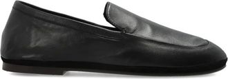 Christophe Lemaire Homme, Chaussures, Noir, Taille: 43 EU Mocassins dext&eacute;rieur en cuir