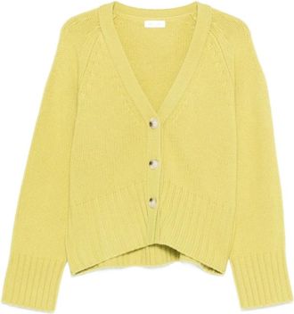 Soft Goat Femme, Pulls, Vert, Taille: 42 FR Cardigan en cachemire bross&eacute;
