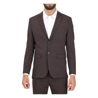 Selected Blazer Stondato - - Jackets - Herren - Braun - M