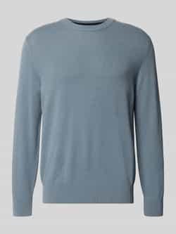 Marc O'Polo Regular Fit Pullover aus Baumwoll-Mix mir Schurwoll-Anteil