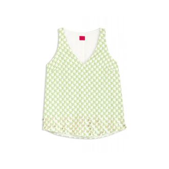 HUGO BOSS Camaje-1 Top - - Tops - Damen - Gr&uuml;n - S