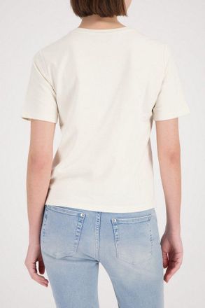 Monari T-Shirt Shirt Schmuckschrift Regular fit mit Schmuckschrift