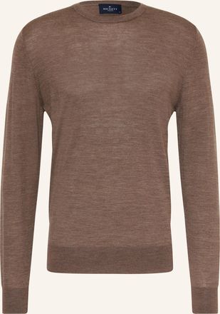 Hackett Pullover Aus Merinowolle braun