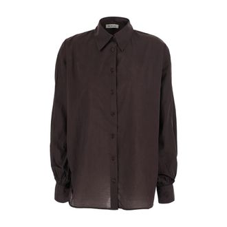 SoSUE Femme, Blouses et Chemises, Brun, Taille: ONE Size Antonia Classica Voile Blouse