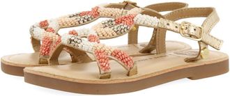 Gioseppo Jungen Mädchen Dixmont Flache Sandale, Platinfarben, 31 EU