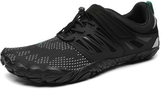 Saguaro Barfußschuhe Herren Barfussschuhe Damen Barfuss Schuhe Zehenschuhe Outdoor Fitnessschuhe rutschfest Traillaufschuhe Barefoot Shoes mit Zero-Drop Solhe