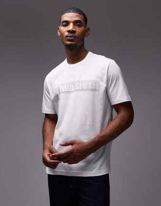 Paul Smith T-shirt &agrave; manches courtes et imprim&eacute; - Blanc