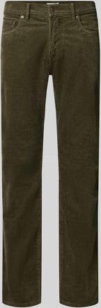 Pierre Cardin Straight Fit Cordhose aus elastischem Baumwoll-Mix Modell Laval