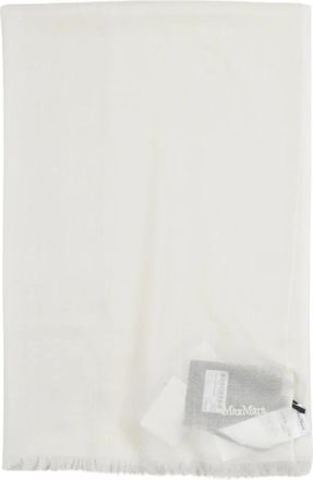 Max Mara Femme, Accessoires, Blanc, Taille: ONE Size Wssfumato Stole