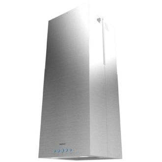 Cecotec Quadratische Insel-Dunstabzugshaube Bolero Flux ICT 388000 Inox A++ 38 cm breit, Ausf&uuml;hrung Edelstahl, Absaugung 800 m3/h, Motor 210 W, Klasse A++