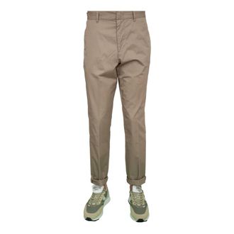 Emporio Armani Beige Baumwollhose - - Trousers - Herren - Beige - M