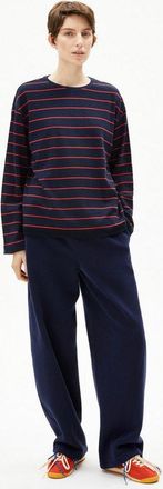 Armedangels Longsleeve MARYNAA FINE STRIPE Loose Fit