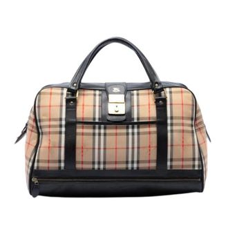 Burberry Pre-owned Canvas Travel Bag - - Pre-owned - Damen - Beige - ONE SIZE