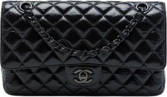Chanel Sac bandouli&egrave;re classique double rabat Pre-owned - Femme - Pre-owned - Noir - Taille: ONE Size