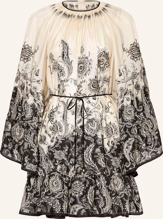 Zimmermann Seidenkleid Rhiannon schwarz