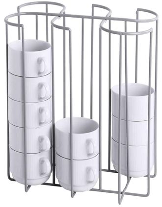 Contacto Kaffeetassenspender, klein f&uuml;r Tassen bis durchschnittlich 80 mm, Ma&szlig;e 270 x 180 x 295 mm