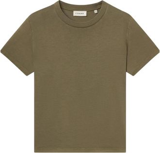 Frame Denim Leichtes Baumwoll-T-Shirt - - Tops - Herren - Gr&uuml;n - L