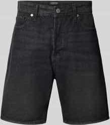 Jack & Jones Loose Fit Jeansshorts mit Eingrifftaschen Modell TONY