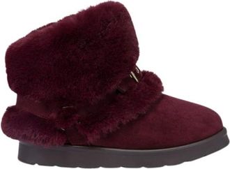 Love Moschino Femme, Chaussures, Rouge, Taille: 36 EU Soft Fabric Bottes &agrave; cheville