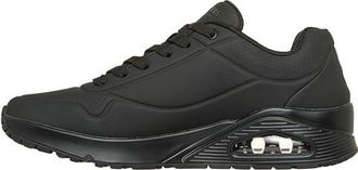 Skechers Homme Uno Stand Air Fashion-sneakers, Black Durabuck Trim, 48.5 EU Large