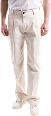 The Editor Homme, Pantalons, Beige, Taille: L Pantalone