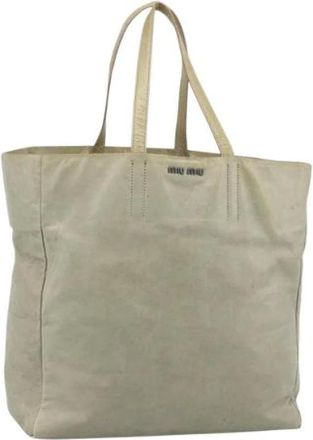 Miu Miu Damen, Pre-Owned, Beige, ONE SIZEGr&ouml;&szlig;e