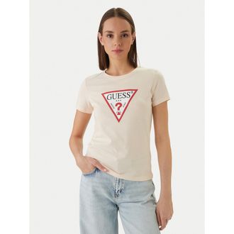 Guess T-Shirt W1YI1B I3Z14 Orange Regular Fit