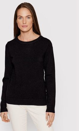 Vila Pullover Ril 14054177 Schwarz Regular Fit