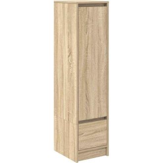 vidaXL Vidaxl - Buffet haut ch&ecirc;ne sonoma 29,5x34x119,5 cm bois ding&eacute;nierie