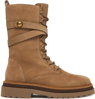 Twin-Set Schnürschuhe TWINSET 252TGT050 Braun