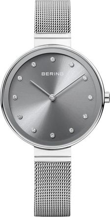 Bering Bering, Femme, Accessoires, Gris, Taille: ONE Size Montre &agrave; Quartz