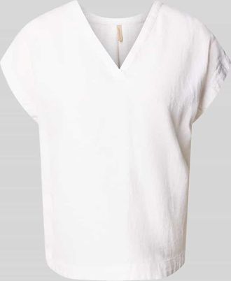 Soyaconcept Blusenshirt aus Leinen-Viskose-Mix Modell INA