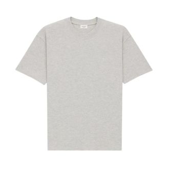Saint Laurent Cassandre Oversize T-Shirt - - Tops - Herren - Grau - S