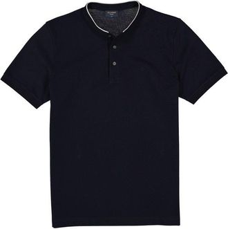 Olymp Herren T-Shirt blau Baumwolle