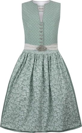 Stockerpoint Damen Dirndl Franka I Größe 34-54 I Trachtenkleid mit liebevollen Details & Dirndlschürze I 100% Baumwolle I Bequem & pflegeleicht I Perfekt für Trach