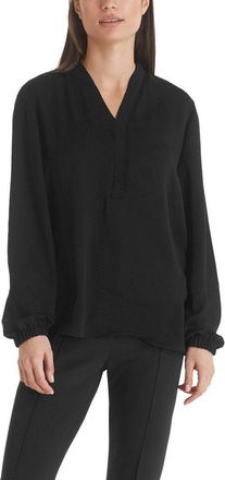 Marc Cain Langarmbluse Collection Essential Premium Damenmode Weite Bluse