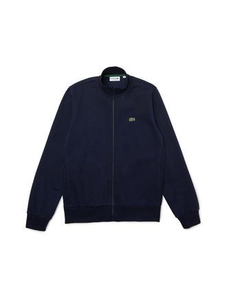 Lacoste Sweatshirt mit Rei&szlig;verschluss, regul&auml;re Passform, Herren, marineblau, XXL