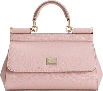 Dolce & Gabbana logo-plaque tote bag - Rosa