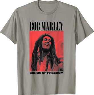Bob Marley Songs Of Freedom Reggae-Musik von Rock Off T-Shirt